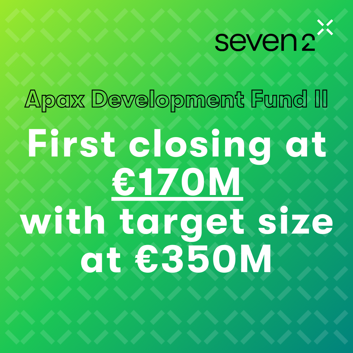 Seven2 announces its first investment in Diapason for its new fund Apax ...