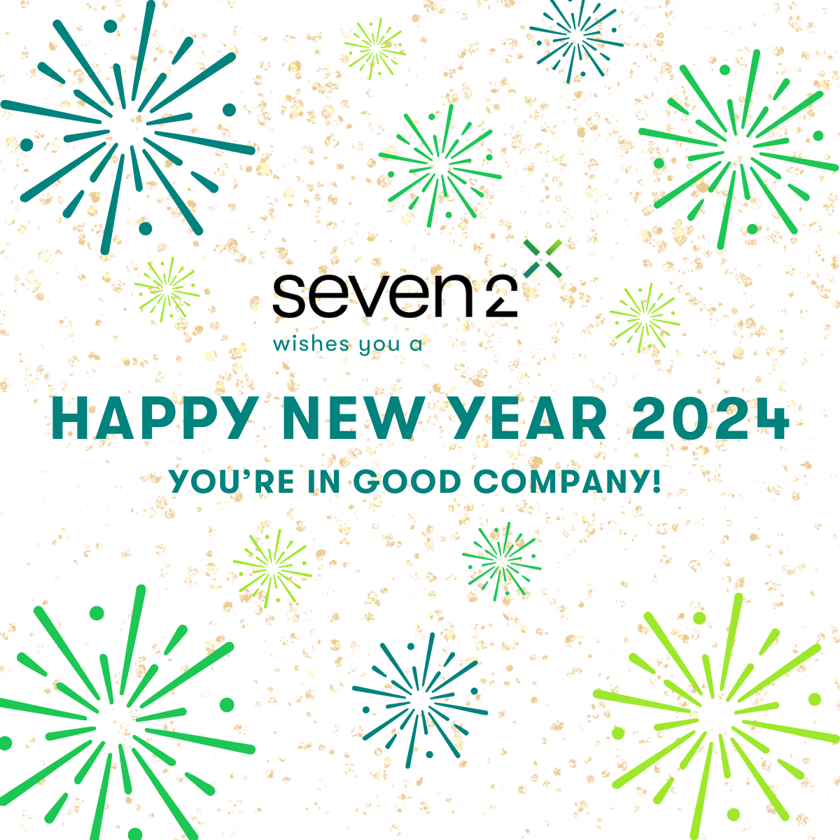 Seven2 wishes you all the best for 2024! - Apax