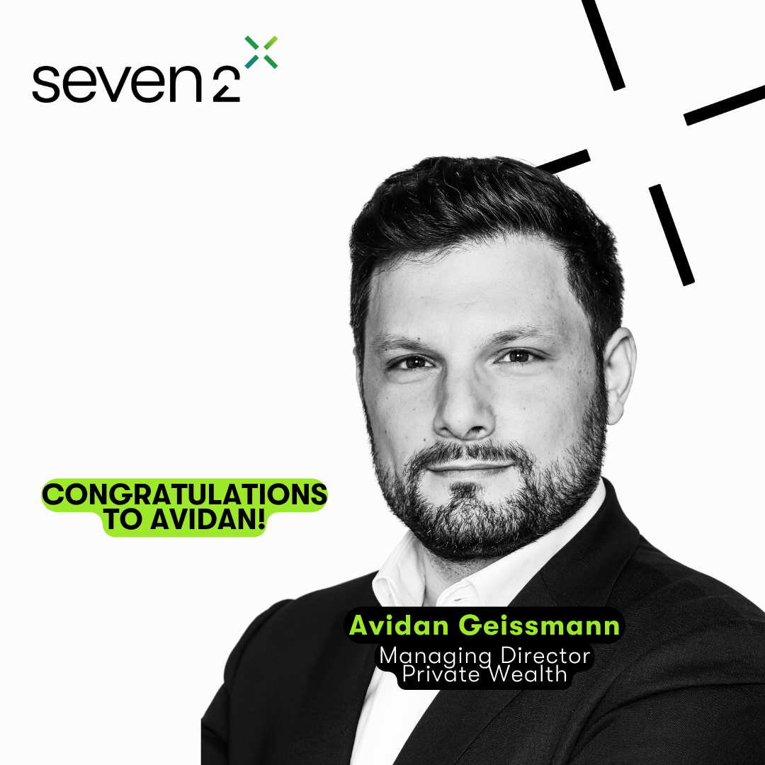 Avidan Geissmann, en charge de l’activité Private Wealth « Apax by Seven2 », promu Managing ...